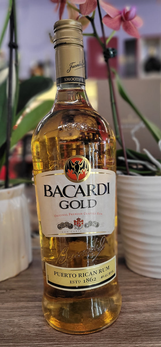 Bacardi Gold Ron Carta De Oro Original Premium Crafted Rum – Valentine ...