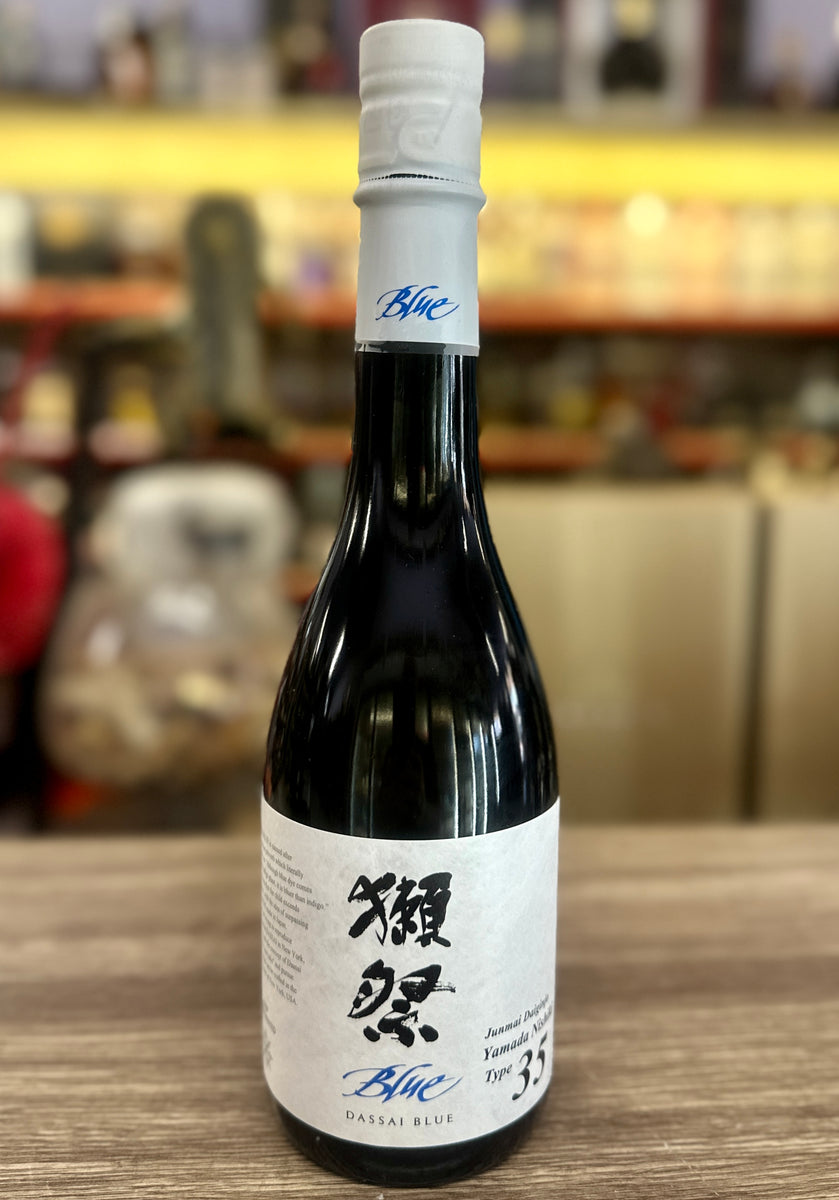 Dassai blue '35' Junmai Daiginjo Sake, 375 ml – Valentine Liquors