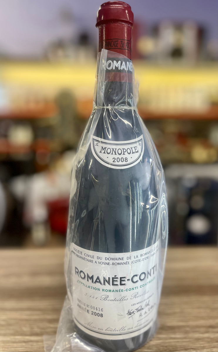 DRC Romanee-Conti Grand Cru 2008 – Valentine Liquors